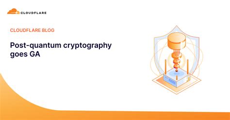 post quantum cryptography goes ga