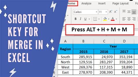 Shortcut Key For Merge In Excel Best Methods To Merge Data In Excel