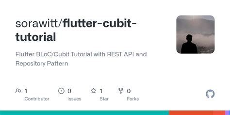 GitHub Sorawitt Flutter Cubit Tutorial Flutter BLoC Cubit Tutorial
