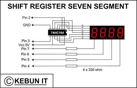 Arduino 7 Segment Shift Register