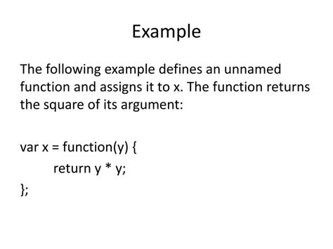 what is a function expression ppt download