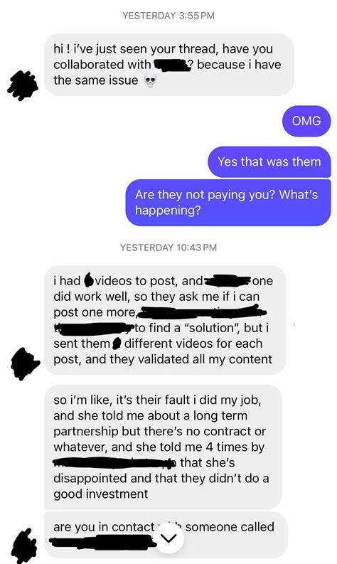 Creators Update To The BRAND DRAMA Saga This Creator DMd Me And