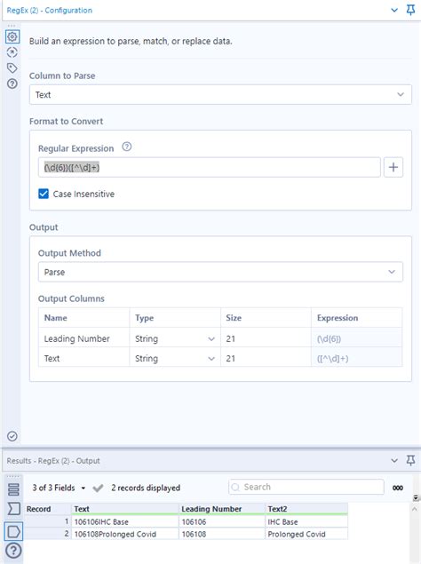 solved utilizing regex alteryx community