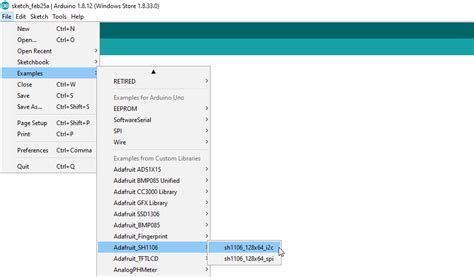 Arduino Oled I2c Display 128x64 With Examples Libraries Issues Solved
