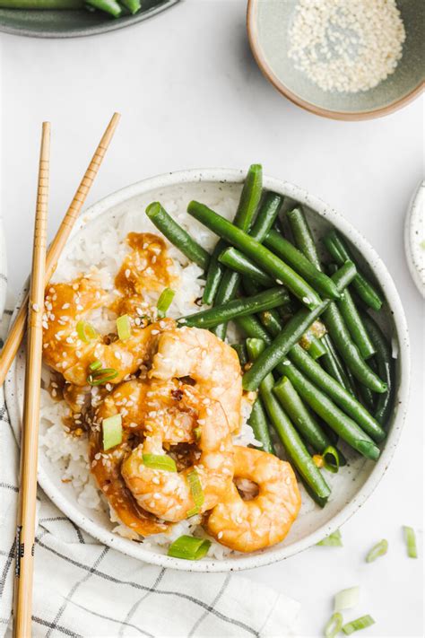 Homemade Shrimp Teriyaki Stir Fry Recipe My Everyday Table