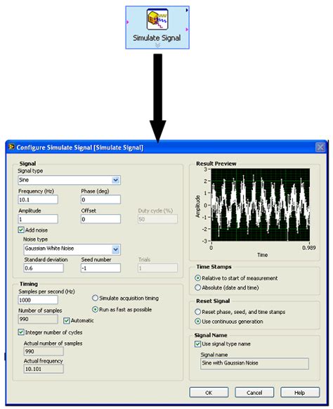 signal generation in labview national instruments