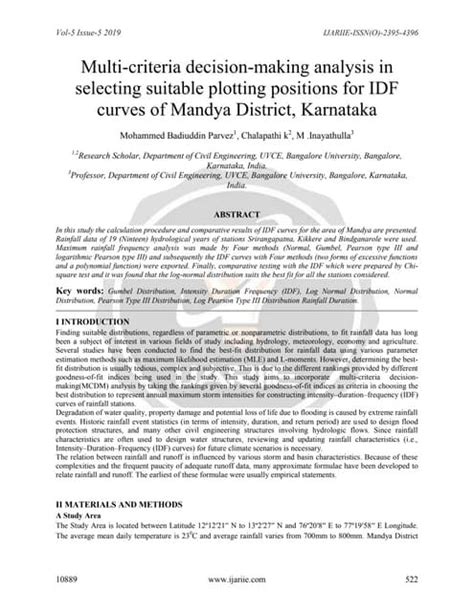 multi criteria decision making analysis pdf
