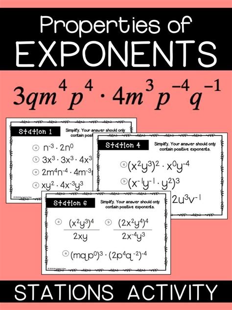 quotient of a power property of exponents