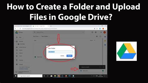How To Create A Folder And Upload Files In Google Drive YouTube