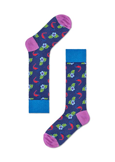 Thisbe Knee High Sock Black Hysteria Happy Socks Us