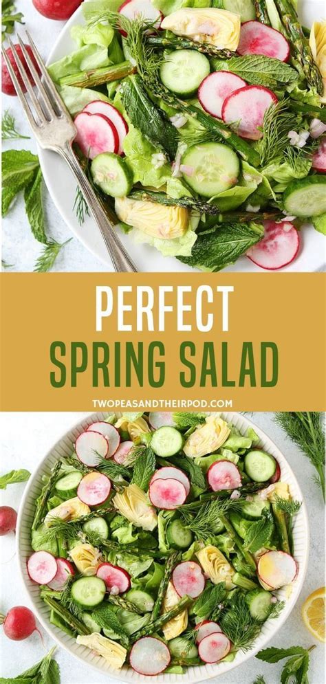 The Perfect Healthy Salad That Goes Great With Any Spring Meal This Easy Vegan Recipe Is Made