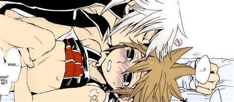 Rule 34 Duo Gay Kingdom Hearts Male Male Only Multiple Males Riku Sora Square Enix Tagme Yaoi
