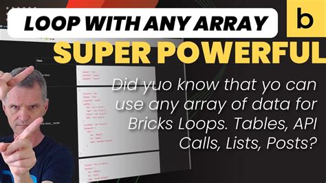 Bricks Builder Query Loop Any Array YouTube