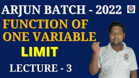 function of one variable limit basic iit jam csir net other lec 3 youtube