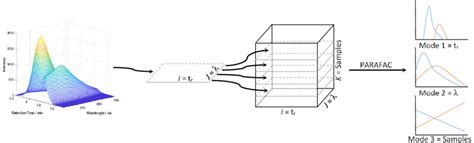 schematic of parafac methodology applied to hplc dad data containing download scientific