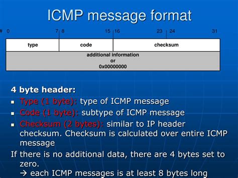 ppt internet control message protocol icmp powerpoint presentation id 3519985