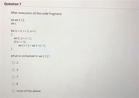 solved question 1 given the declaration int beta [20 the