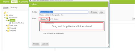 Uploading Files With A Web Browser Hosted FTP Help Resources
