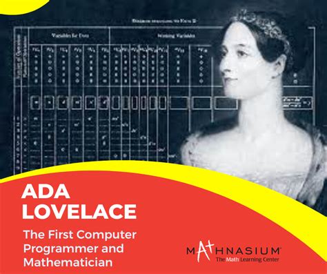 ada lovelace the first computer programmer and mathematician