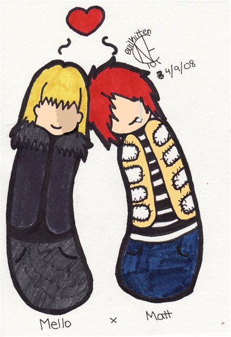 Mello X Matt By Evilkitten101 By Yaoi Note Club On Deviantart