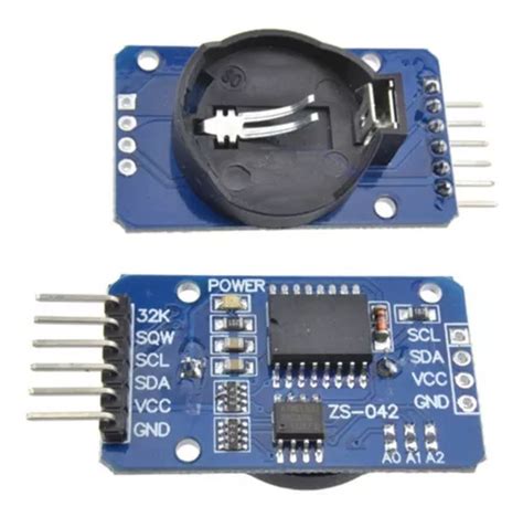 ds3231 rtc modulo reloj en tiempo real de precision arduino mercadolibre
