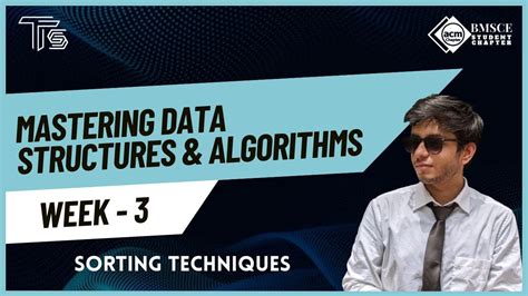 mastering data structures and algorithms sorting algorithms youtube
