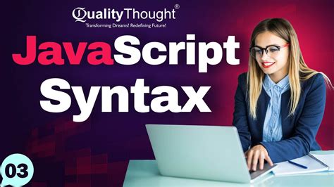 Learn JavaScript Syntax Javascript Crash Course Tutorial For