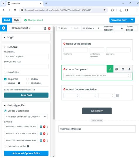 how to generate a pdf from formstack forms