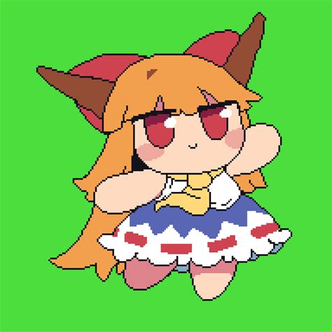 Safebooru 1girl Animated Animated  Ascot Barefoot Blue Skirt Blunt Bangs Blush Bow Brown