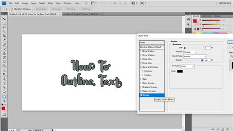 How To Outline Text In Photoshop Step By Step Guide Creative Fabrica