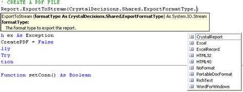 create a pdf file using crystal report in c code world technology riset