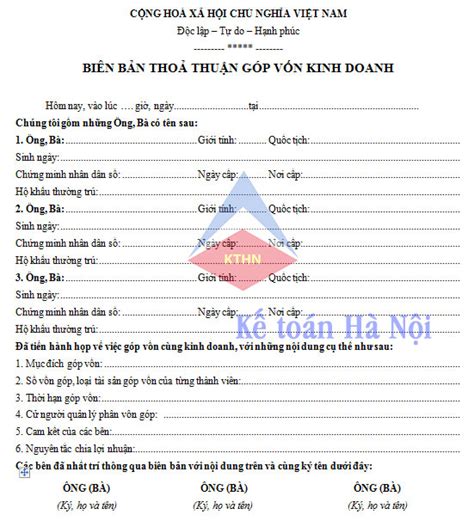 Những điều cần biết về mẫu biên bản thỏa thuận 3 bên và cách xử lý