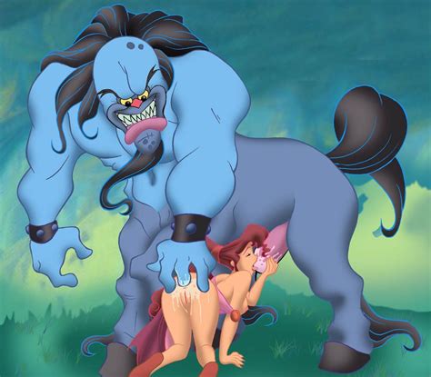 Rule 34 Bbmbbf Centaur Clothing Disney Hercules Disney Male Focus Megara Nessus Nipples Oral