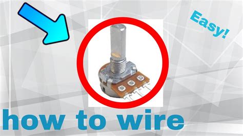 How To Wire In A Potentiometer