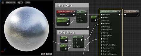 Material Attributes Expressions In Unreal Engine Unreal Engine 5 0