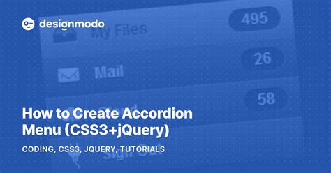 how to create accordion menu with jquery and css3 jquery plugins vrogue