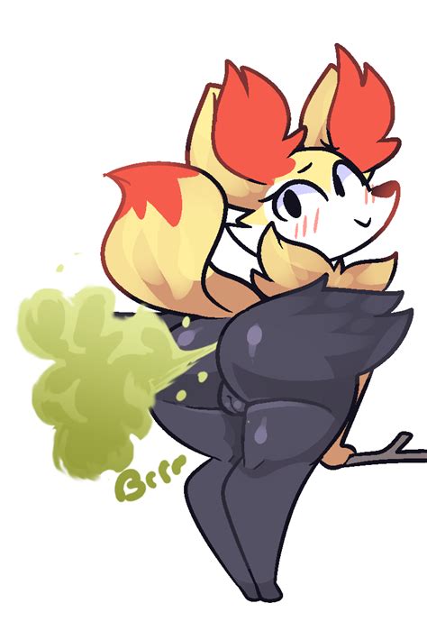 Rule 34 1girls Anthro Anus Ass Big Butt Blush Braixen Bubble Butt Digital Media Artwork Edit