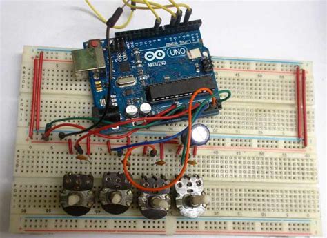 Diy Arduino Robotic Arm Project With Circuit Diagram And Code
