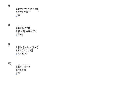 solved construct a formal proof of validity for each of the