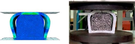 frontiers finite element analysis and optimization of foam filled fender under quasi static