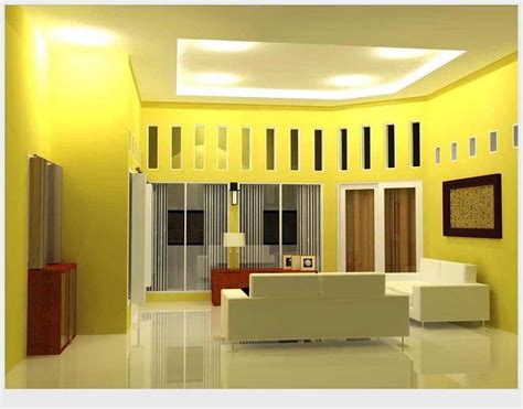 Inspirasi 30 Warna Cat Rumah Ruang Tamu Yg Bagus Simple Dan Minimalis