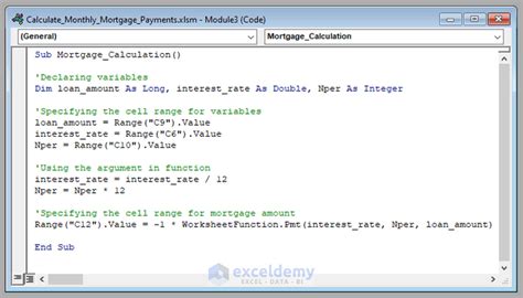 how to calculate monthly mortgage payment in excel 2 ways