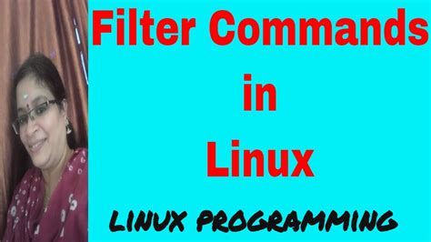 Filter Commands In Linux Introduction Filter Commands Linux