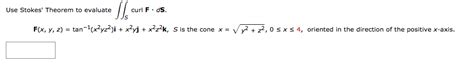 solved use stokes theorem to evaluate doubleintegral s curl