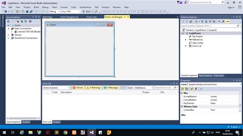 vb programming sample system with data source and dataset connect to sql server or local