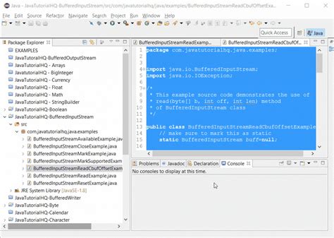 java bufferedinputstream read byte[] b int off int len example output java tutorial hq