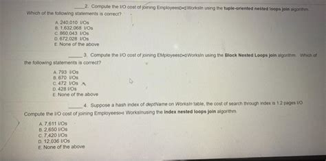 solved use the following information to answer the next four