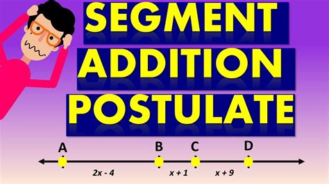 geometry segment addition postulate explained oh math gad youtube