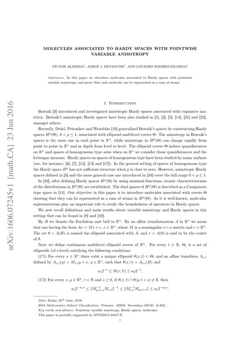 pdf molecules associated to hardy spaces with pointwise variable anisotropy