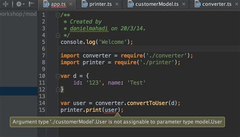 node js argument type “x” is not assignable to parameter type “y” itecnote